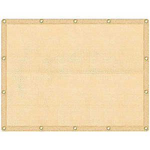 Junkogo Shade Cloth 90% 10x10ft Sun Shade Mesh Netting Cover for Pergola, Garden, Outdoor, Patio, Deck, Backyard