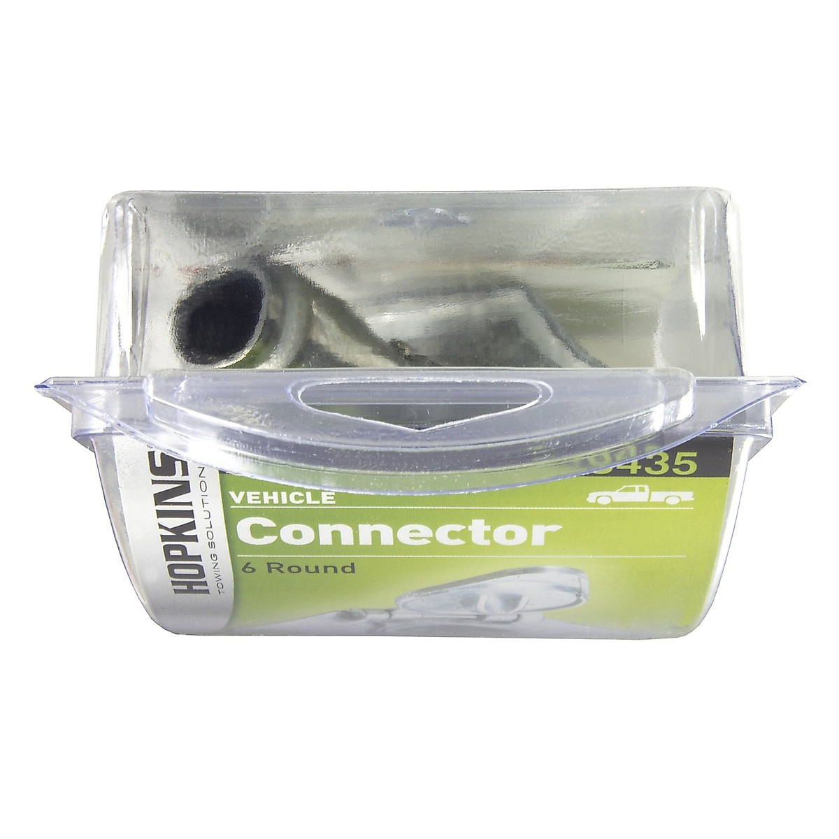 Hopkins 48435 6 Pole Round Vehicle Connector