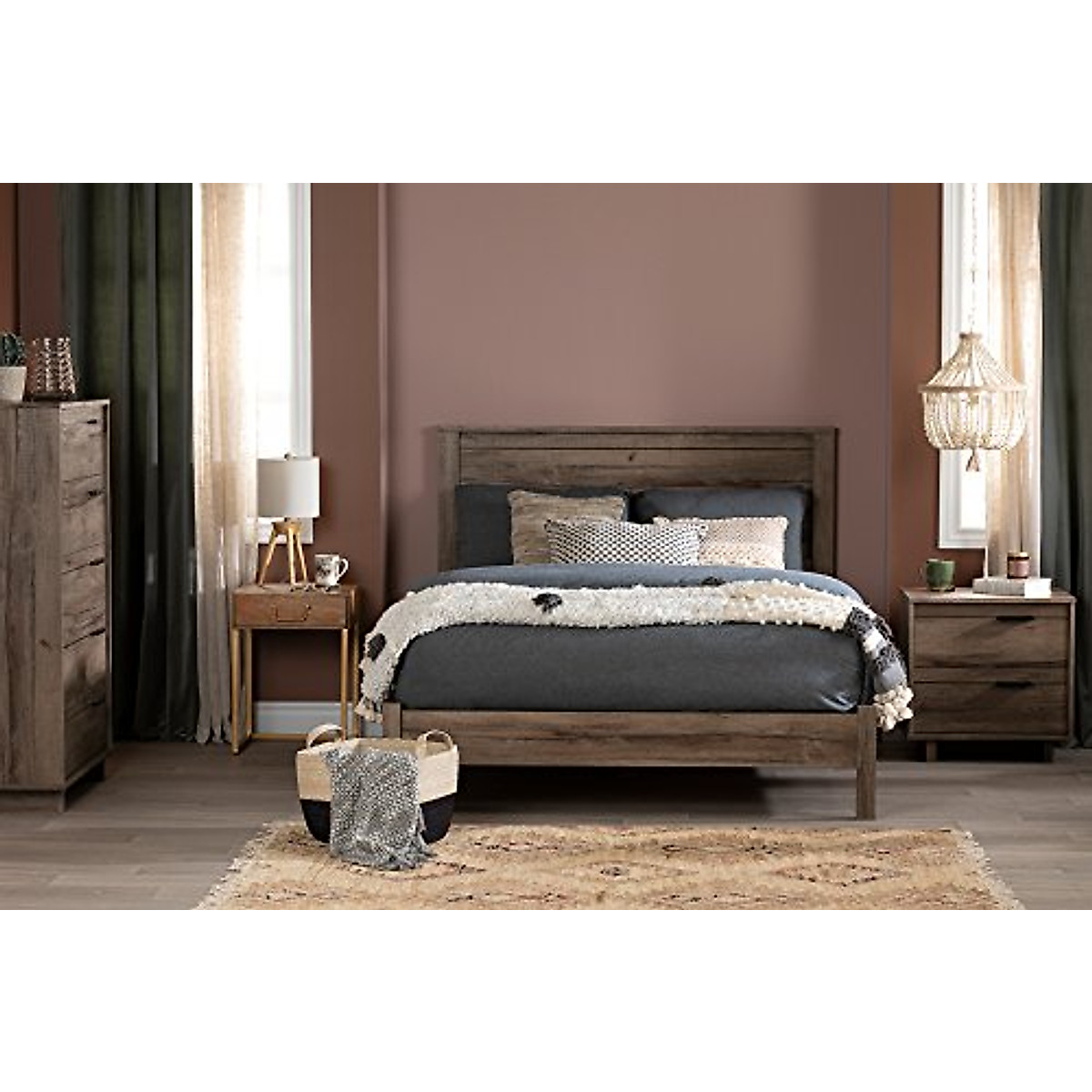 South Shore Fynn 5-Drawer Chest, Fall Oak