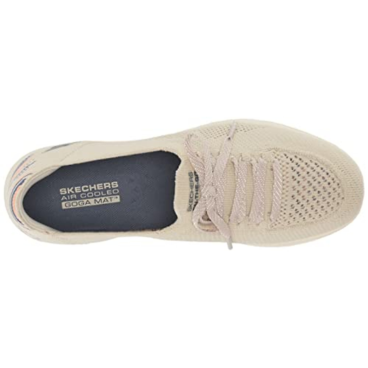 Skechers Women's ON-The-GO 2.0-Knit Boat Shoe, Natural, 9.5