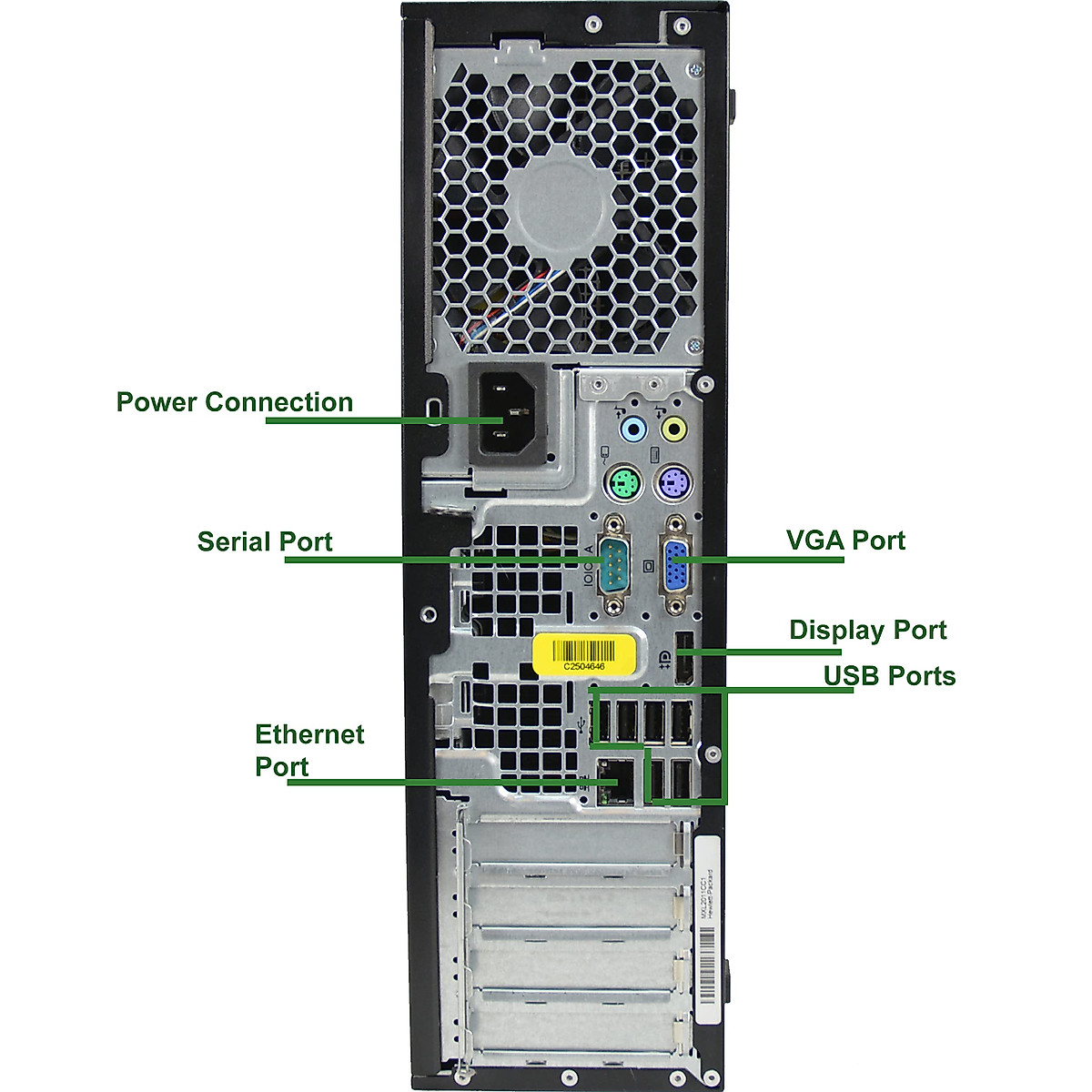 HP Elite 6300 Desktop Computer PC, Intel Core i7 3.4GHZ Processor, 8GB Ram, 256GB M.2 SSD, WiFi & Bluetooth, Wireless Keyboard and Mouse, 24 Inch FHD LED Monitor, Windows 10 (Renewed)
