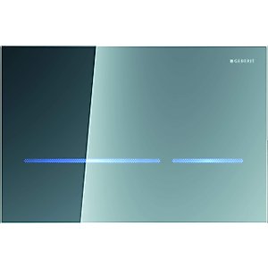 Geberit Sigma 80 242618SM1 Actuator Plate Replacement Part Mirror Glass for 2 Flushes