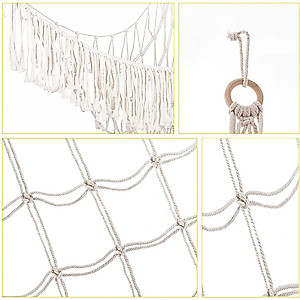 Exercise Ball Holder, Yoga Ball Pump Yoga Ball Rack Corner Hanging Storage Net for Yoga Studio and Gym Exercise Ball Holder Hammock Accessories (White)