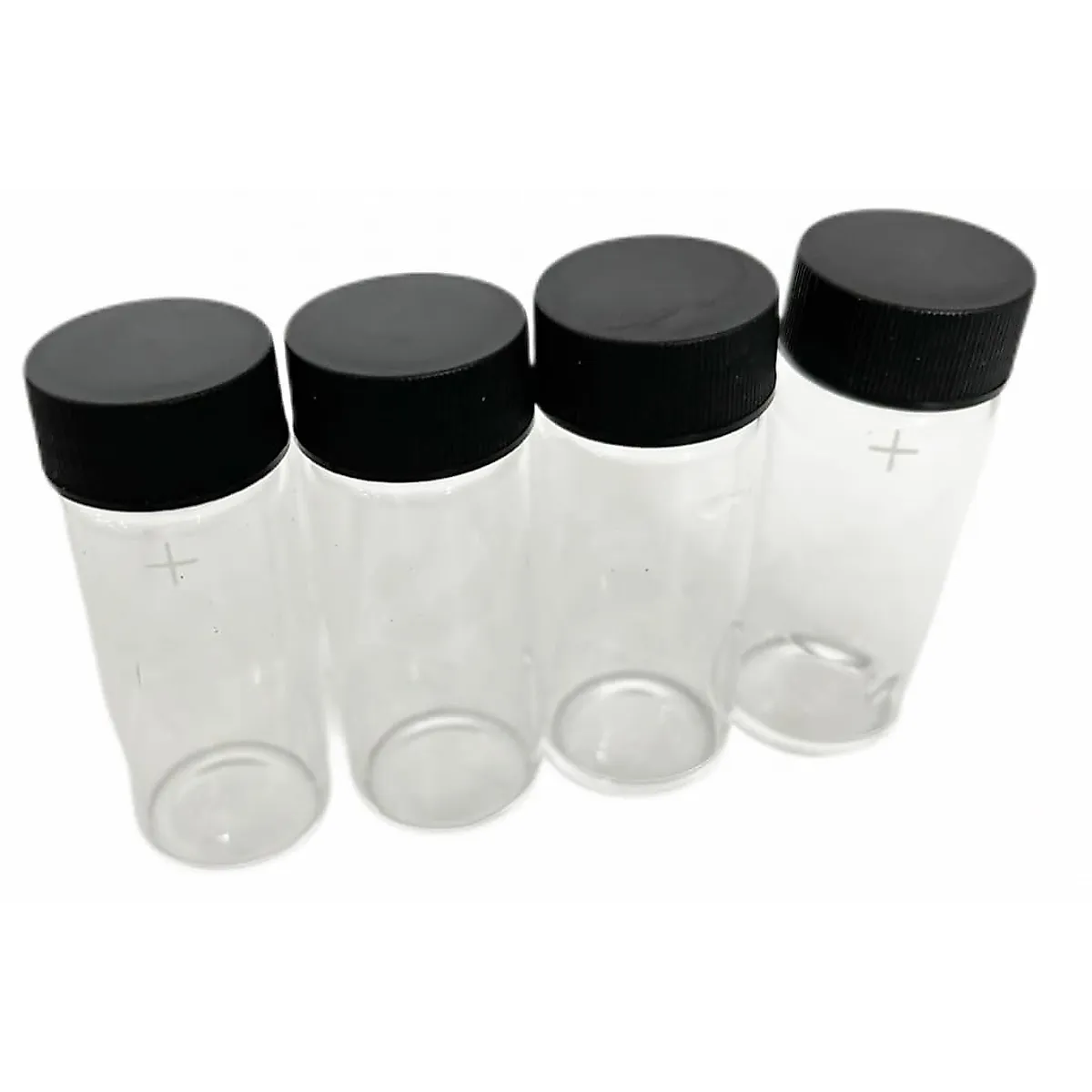 YFYIQI Sample Bottles SGZ-B Series Turbidity Meter Turbidimeter Solution Standard Bottles with 4 Empty 25 * 60mm Glass Sample Bottles