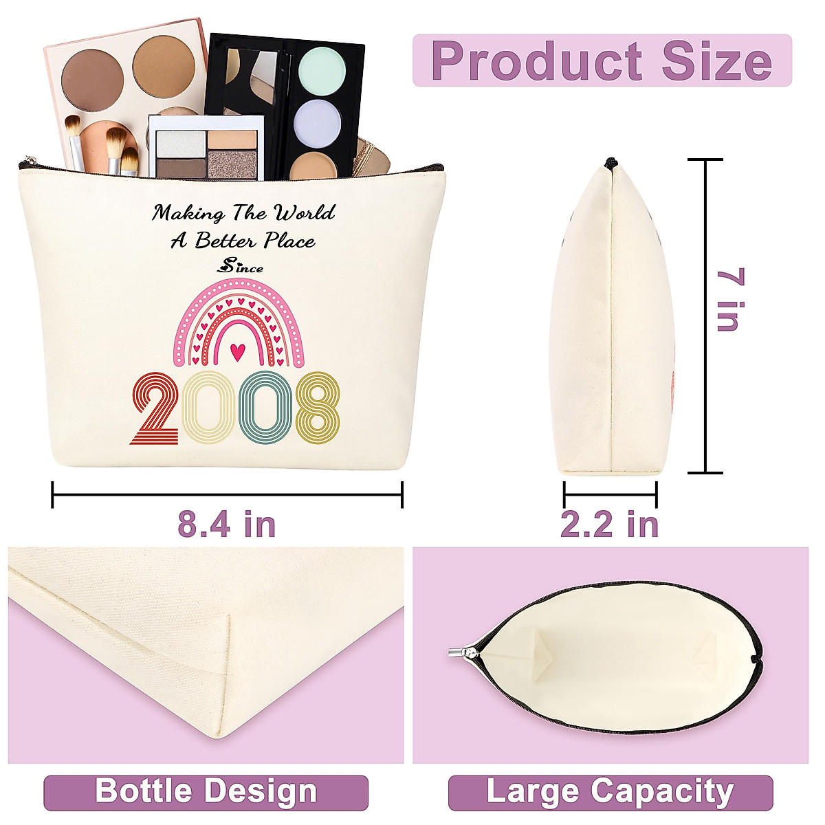 JTENGTOP Sweet 16 Gifts for Girls, 16th Birthday Gifts for Girls, 16 Year Old Beautiful Girl Birthday Decorations Gift Ideas, Gifts for 16 Year Old Sweet Girl