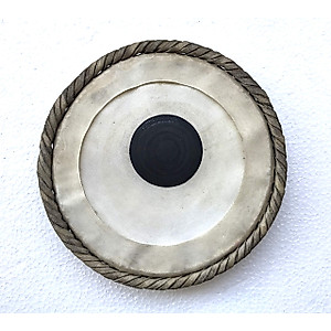 Professional Deluxe Quality 9.5 Inches Tabla Pudi Skin Head For Bayan Baneras Made