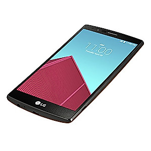 LG G4 H815 Factory Unlocked Cellphone, International Version No Warranty, 32GB, Brown Leather