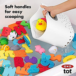 OXO Tot Stand Up Bath Toy Storage – Gray