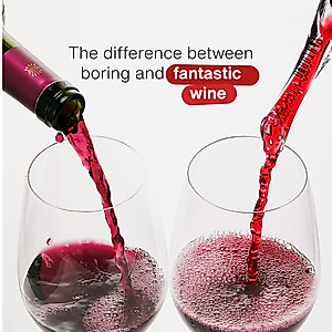 Wine Aerator Pourer and Omni Wine Aerator Bundle by Vintorio