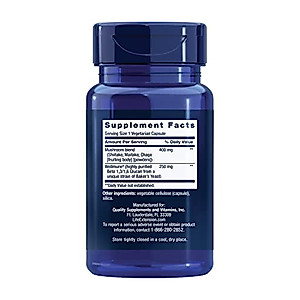 Life Extension Mushroom Immune with Beta Glucans