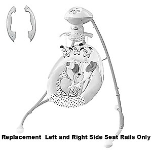 Replacement Part for Fisher-Price Cradle 'n Swing - GKH44 and GVF83 ~ Replacement Left and Right Side Seat Rails