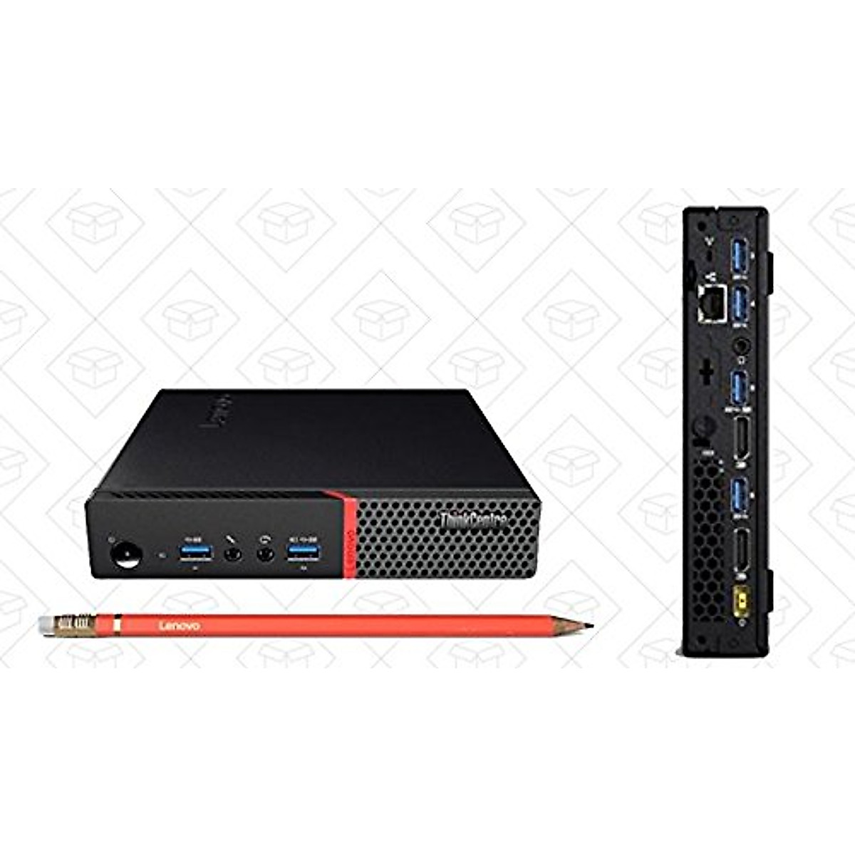 Lenovo ThinkCentre M700, 6th Generation Tiny Business Computer Micro PC (Intel Quad Core i7-6700T, 16GB DDR4 Ram, 512GB Solid State SSD, WiFi, VGA, Display Port) Win 10 Pro (Renewed)