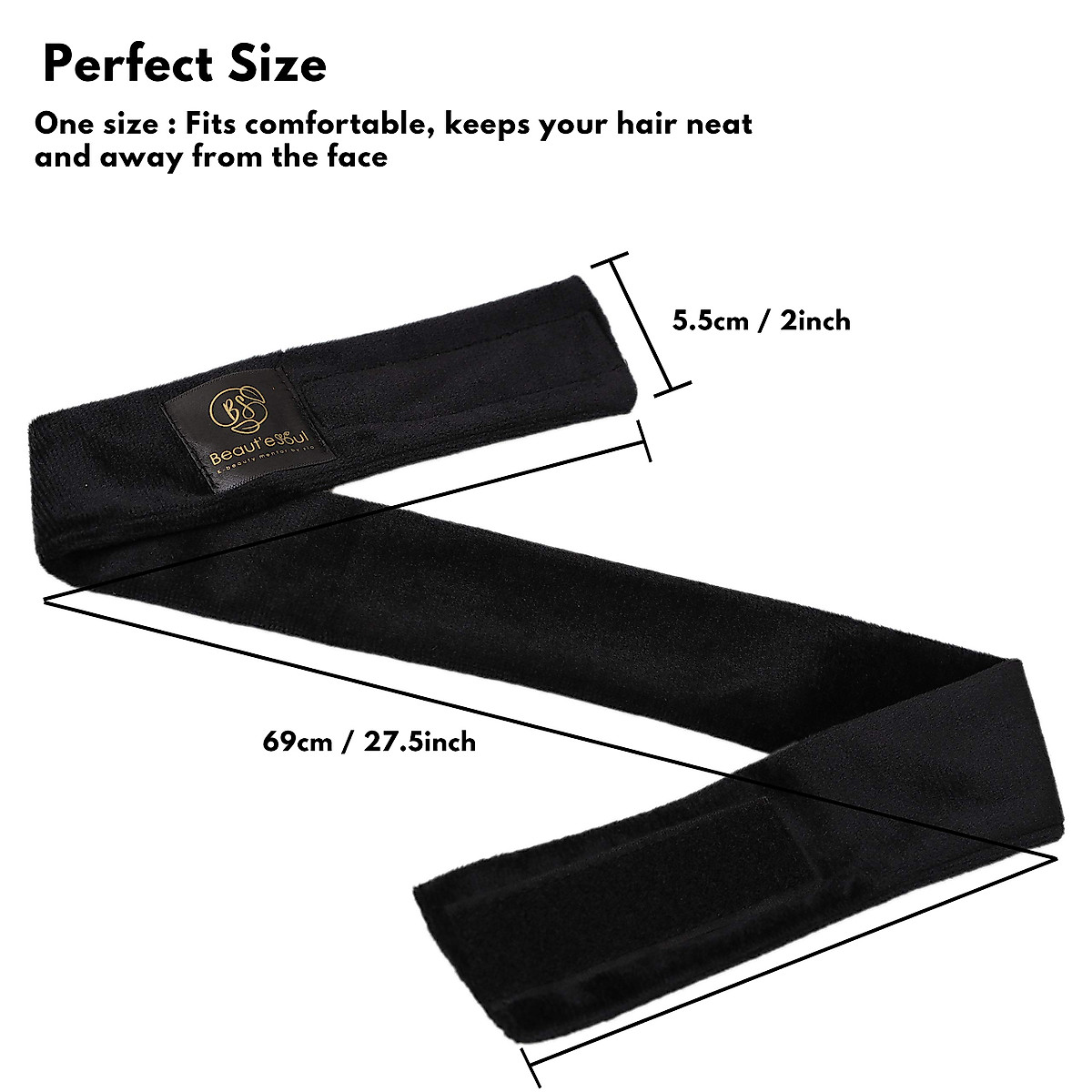 BEAUT'E SEOUL Hood Hair dryer with Headband that Reduces Heat Around Ears and Neck, Portable Hair Steamer for Natural Hair