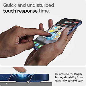 Spigen Tempered Glass Screen Protector [GlasTR EZ FIT] designed for iPhone 12 Mini (2020) [5.4 inch] [Case Friendly] - 2 Pack