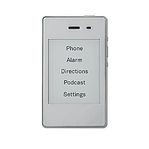 Light Phone II [Light Gray] 4G Volte Phone, Minimalist Phone for Calling & Texting, Bluetooth, WiFi, Personal Hotspot…