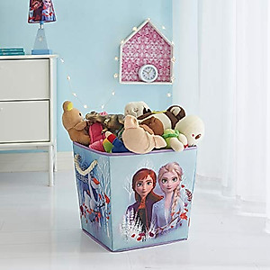 Idea Nuova Frozen 2 Square Storage Bin with Handles, Set of 2