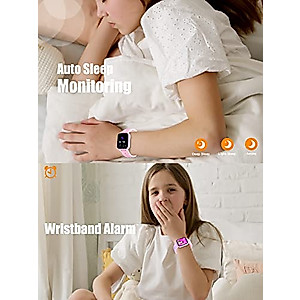 MgaoLo Kids Smart Watch for Boys Girls,Games Fitness Tracker with HR Sleep Monitor,Sport Activity Tracker with Pedometer Steps for Fitbit Calories Counter,DIY Watch Face Touchscreen (Green)