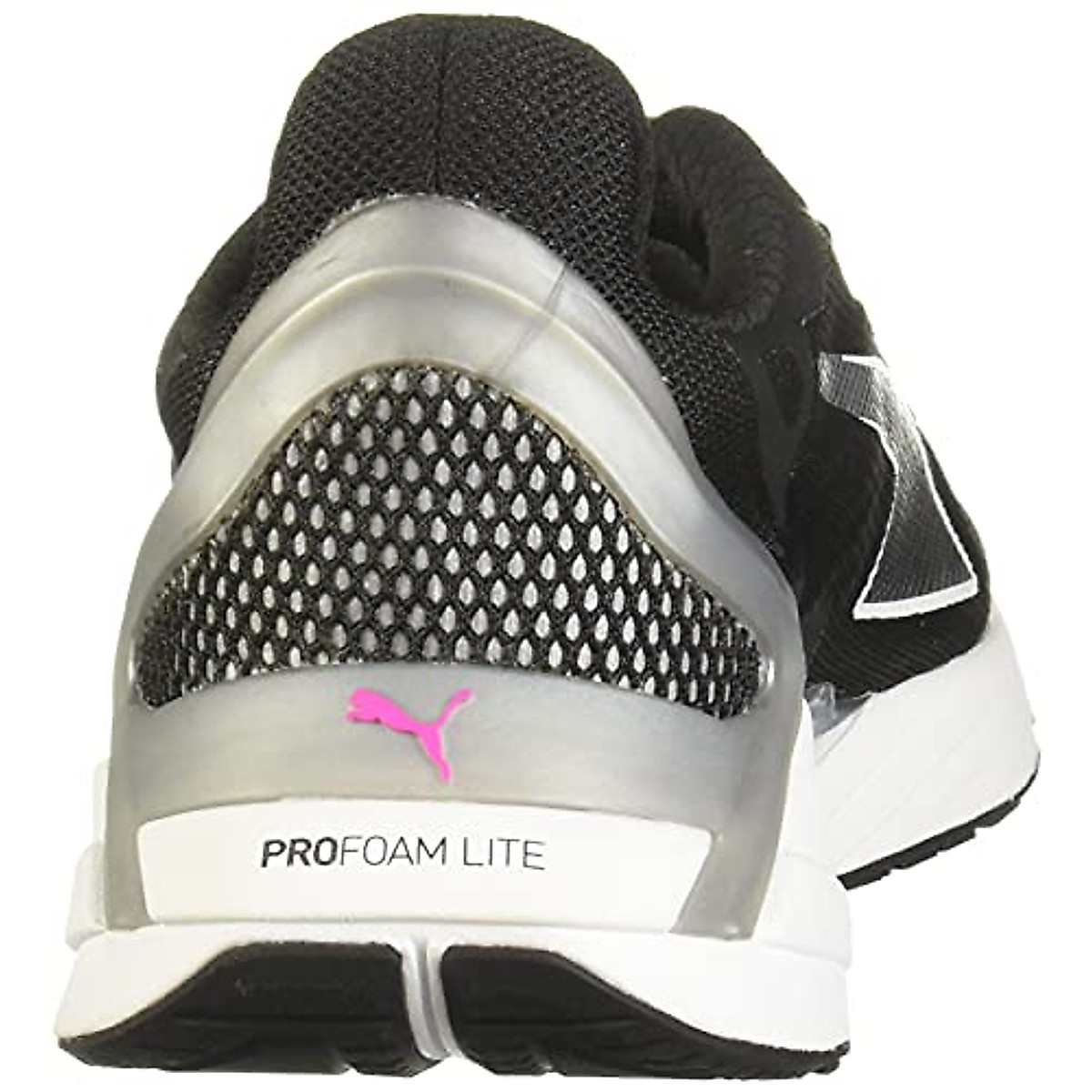 PUMA womens Ultraride Cross Trainer, Puma Black-metallic Silver, 8 US