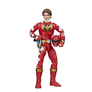 Power Rangers Lightning Collection Dino Thunder Red Ranger 6-Inch Premium Collectible Action Figure Toy with Accessories