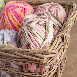 Bernat Baby Blanket Yarn (3-Pack) Little Petunias 161103-3421