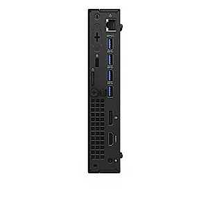 Dell OptiPlex 7050 Micro Form Factor Desktop Computer, Intel Core i7-7700T, 8GB DDR4, 128GB Solid State Drive, Windows 10 Pro (F9WXM)