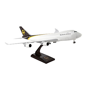 Daron Skymarks Ups 747-400F Airplane Model Building Kit with Gear 1/200-Scale