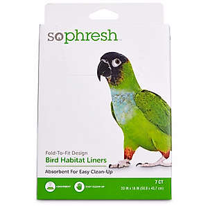 So Phresh Absorbent Cage Liners for Birds