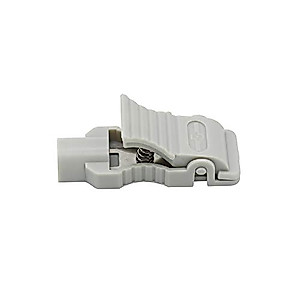 10pcs EKG Clips Multi-Function ECG/EKG 3.0 Needle to Tab Adapters - 989803166031 White