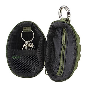 Condor 221043 Grenade Zippered Keychain Coin Pocket Pouch Tan 221043-003