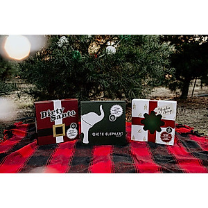 White Elephant Party Kit - The Best Gift to Organize The Gift Exchange Game with The Worst Gifts AS SEEN in Rolling Stone!