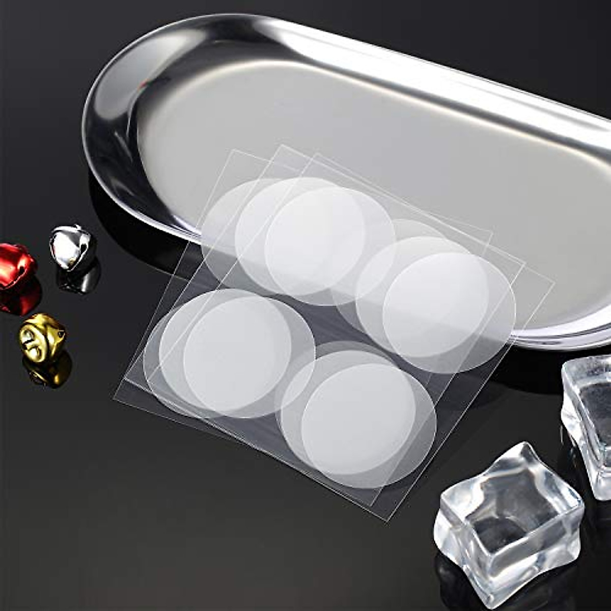200 Pieces Men Nipple Tape Nipple Cover Nipple Guard Disposable Nipple Pasties Set for Runners White