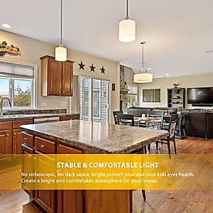 YUIIP E12 LED Bulb 5W Equivalent to 40W Halogen Bulb, Warm White 3000K, Candelabra Base E12 Light Bulbs for Ceiling Fan, Chandelier, Home Lighting, Non-dimmable, 6 Pack