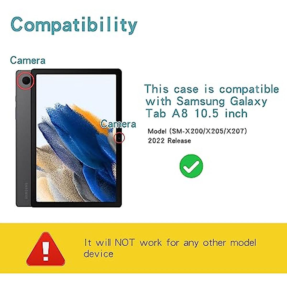 Samsung Galaxy Tab A8 10.5 Inch 2022, [Full-Body][Shock Proof] Protective Case with Pencil Holder and 360 Rotating Hand Strap, Protective Cover with Shoulder Strap (Green)