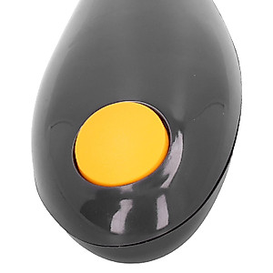 Fdit Portable Automatic Can Opener One-Touch Safety Magnetic Function Can Opener Electric Bottle Opener Black For Home Restaurant Aa Batteries