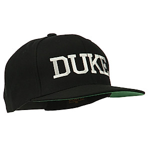 e4Hats.com Halloween Character Duke Embroidered Snapback Cap - Black OSFM