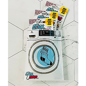 Black Sock Snaps, Sock Locks, Sock Clips for Washer and Dryer, Socks Organizer for Closet, Sock Keeper, Easy to Use Laundry Tool for Socks - 3 Pack Set, 8 Pairs per