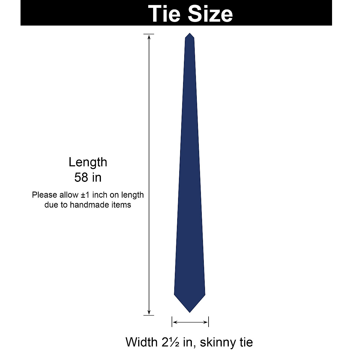 BELLUNO Men's Skinny Ties, Cotton Linen Blend 2.5 inch Slim Neckties, Dusty Blue Tie