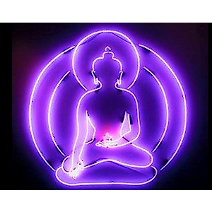 Dharma Store Nepalese Hand Hammered Tibetan Meditation Yoga Singing Bowl Set - with Traditional Design Fridge Magnet