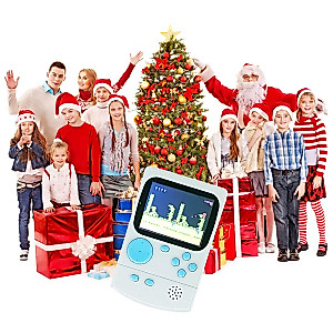 Handheld Game Console with 500 Classical FC Games Console 3.0-Inch HD Screen,Gift Christmas Birthday Presents for Kids, Adults (Gameboy GC35 White)