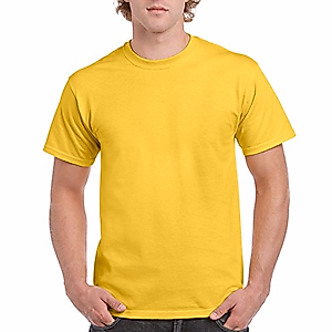 Gildan Men's G2000 Ultra Cotton Adult T-shirt, Daisy, Large