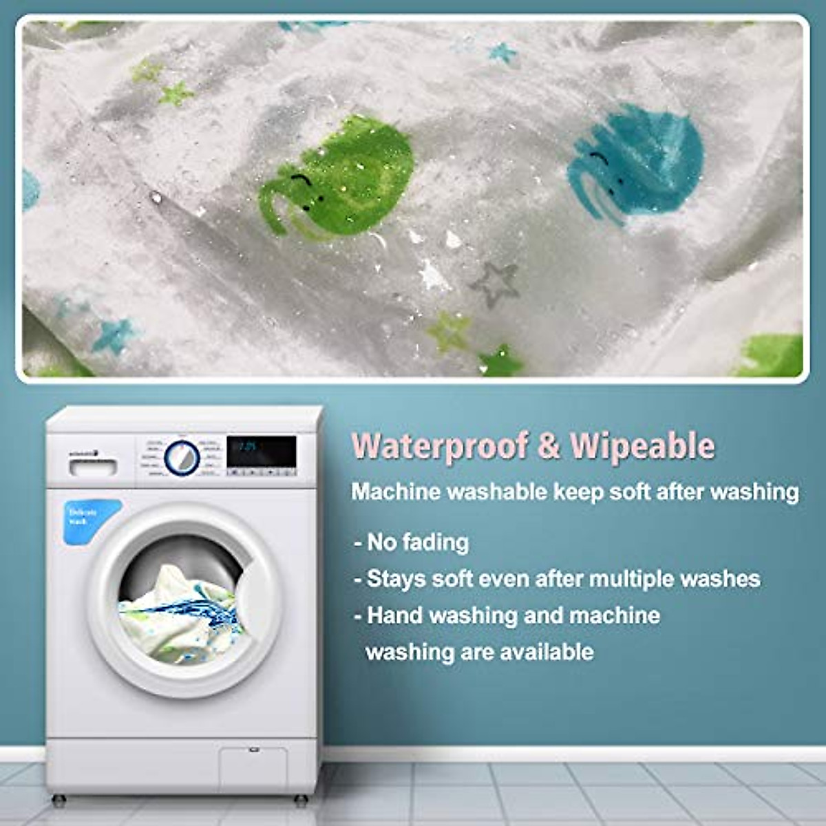 Entyle Changing Pad Covers - Ultra Soft Plush Baby Changing Table Cradle Sheets, 32"x16" Wipeable Stretchy Diaper Pad Covers for Infants Baby Boys Girls (White)