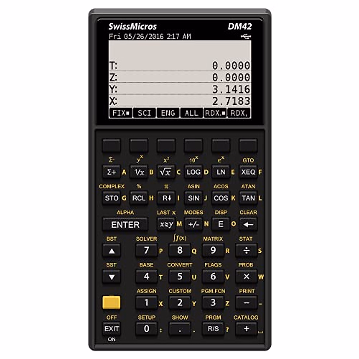 Get the DM42: The World's Most Precise RPN Calculator