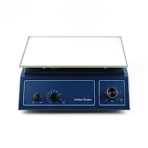 Orbital Shaker - LE8S Adjustable Lab Oscillator RPR Horizontal Rotator Shaker 0-210rpm Laboratory Orbit Shakers with Anti-Slip Platform