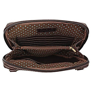 CHALA Wallet Companion Organizer Xbody - -Sunflower-brown