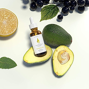 HOPEMATE H Vitamin E Oil - Anti Aging, Reduce Wrinkles and Fine Lines for Moisturized & Youthful Skin - Pure & Natural Vitamin E Serum for Face, Hair, Nails (1 oz)