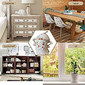 Canister with Attitude, Cute Sassy Storage Canister, Large Ceramics Jar with Lid, Cute Food Storage Jar with Airtight Lid for Kitchen, Perfect for Coffee Tea Sugar Spices and More Food Jars (Multi)