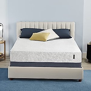 Serta - 9 inch Amazon Exclusive Cooling Gel Memory Foam Mattress, Full Size, Medium-Firm, Supportive, CertiPur-US Certified, 100-Night Trial - Pure Slumber, White