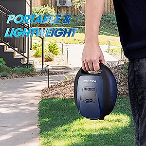 Polotrag Paddle Board Pump, SUP Electric Pump, Professional 20 PSI Portable Air Compressor with Auto-Off, Deflation Function and 12V DC Car Cigarette Lighter for Inflatables, Kayaks and Boats