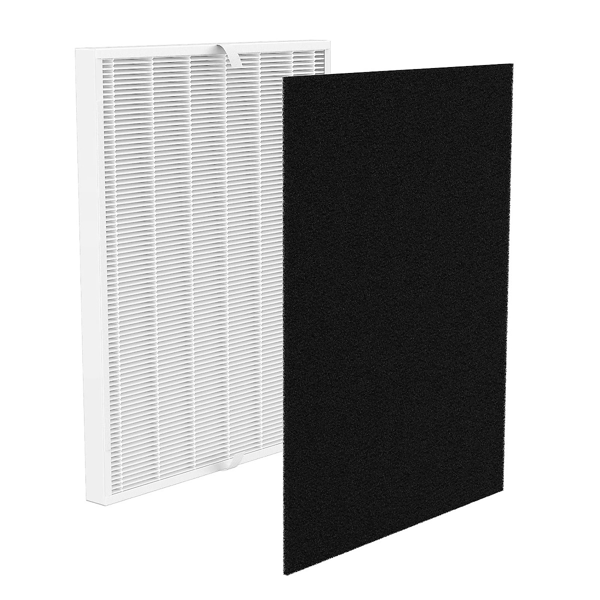 VALZONE 2 Packs Upgraded Velcro 115115 Replacement Filters A Compatible with Winix PlasmaWave C535, 5300-2, P300, 5300, 6300, 5300-2, 6300-2 Air Purifier, 2 True HEPA Filters & 6 Carbon Pre-Filters