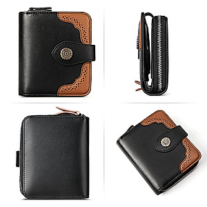 BOSTANTEN Handbags for Women bundle Leather Wallets